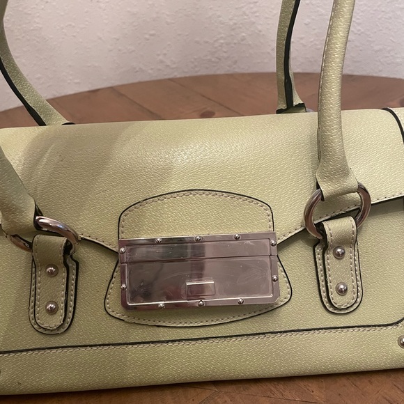 Vintage | Bags | Vintage Light Green Shoulder Bag | Poshmark